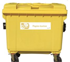 Verko - Bestel nu je 1100L-container(s) voor papier & karton